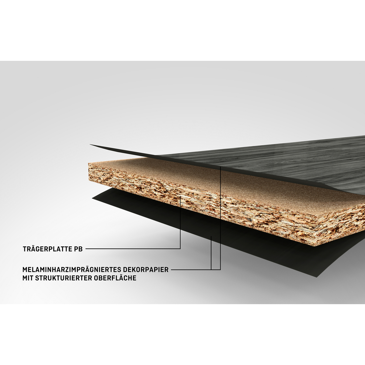 Innovus Dekorspanplatte B3002 Special White TF 2800 x 2070 x 16 mm von ...