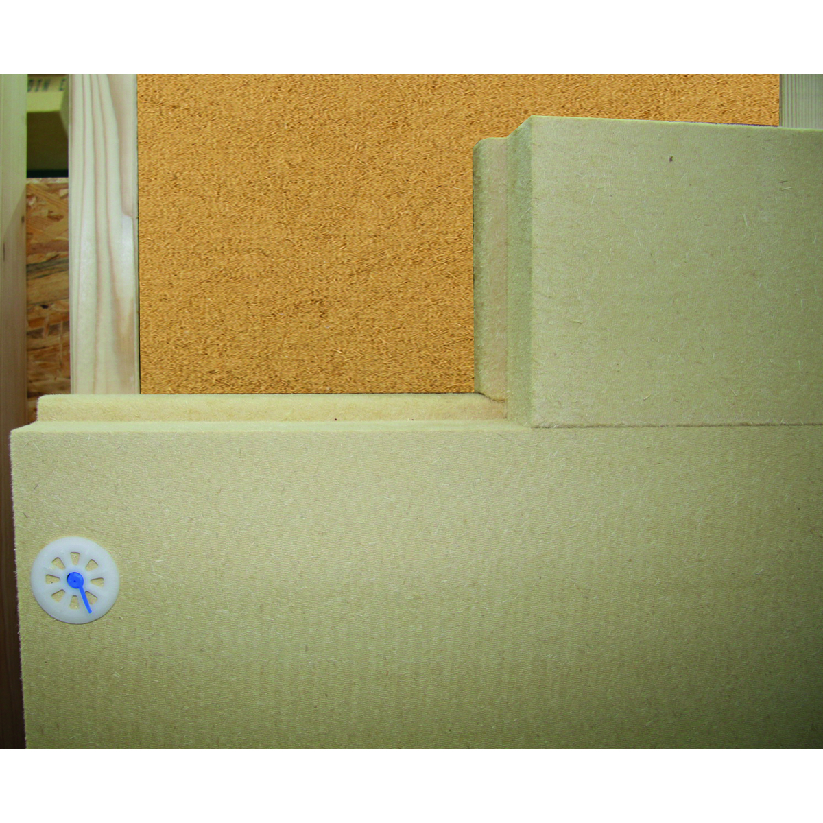 Multitherm für die hinterlüftete Fassade rundum Nut und Feder 1760 x ...
