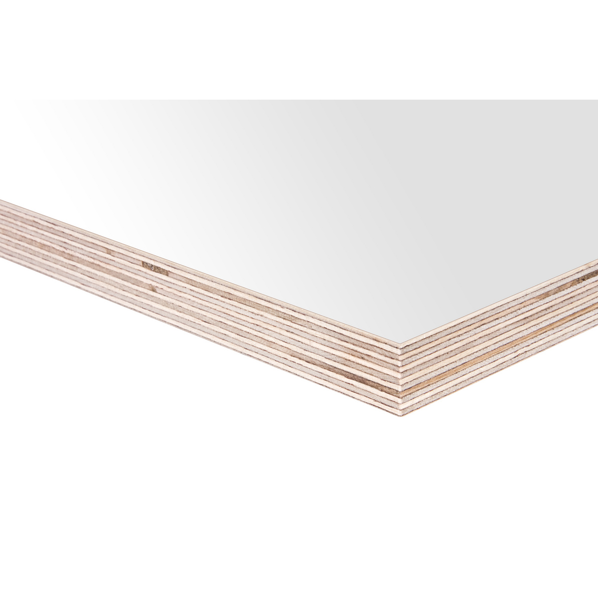 Multiplexplatte Birke d+d, AW100, beidseitige Melaminharzbeschichtung ...